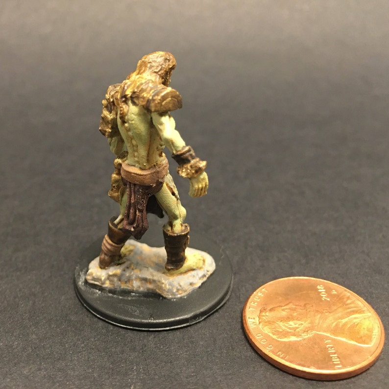 Zombie With Armor Painted Dnd Miniature - Etsy