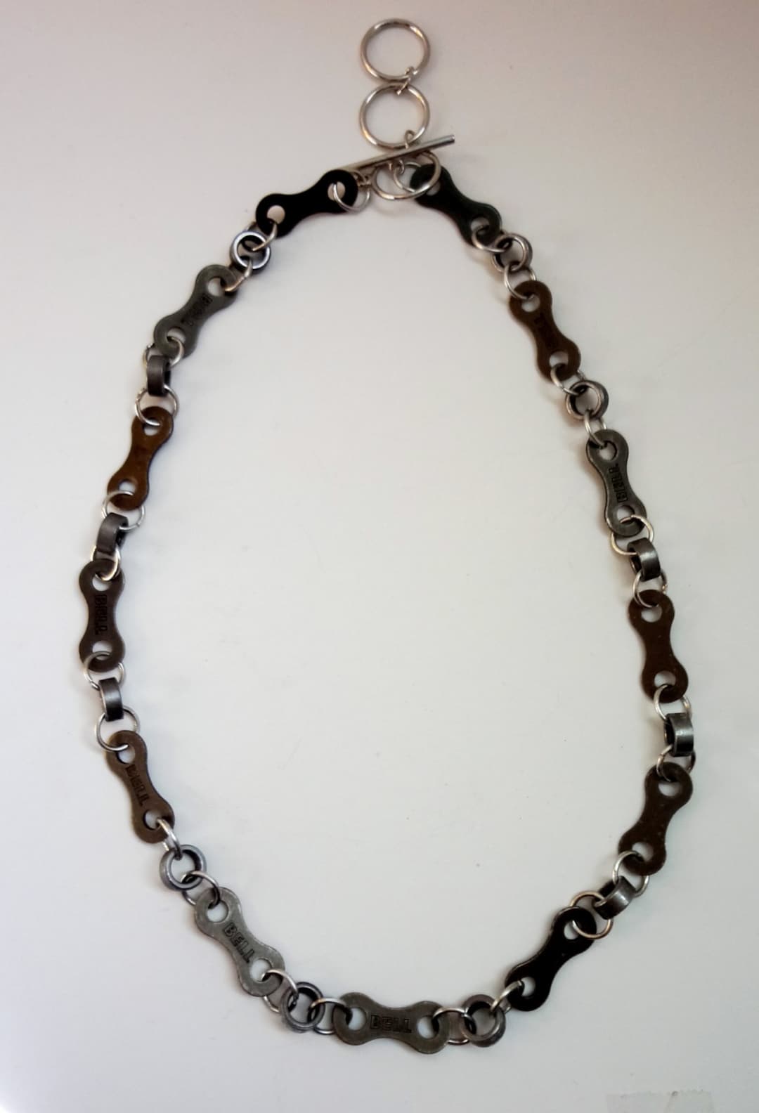 Recycled Bicycle Chain Necklace: Bike Part Jewelry - Etsy