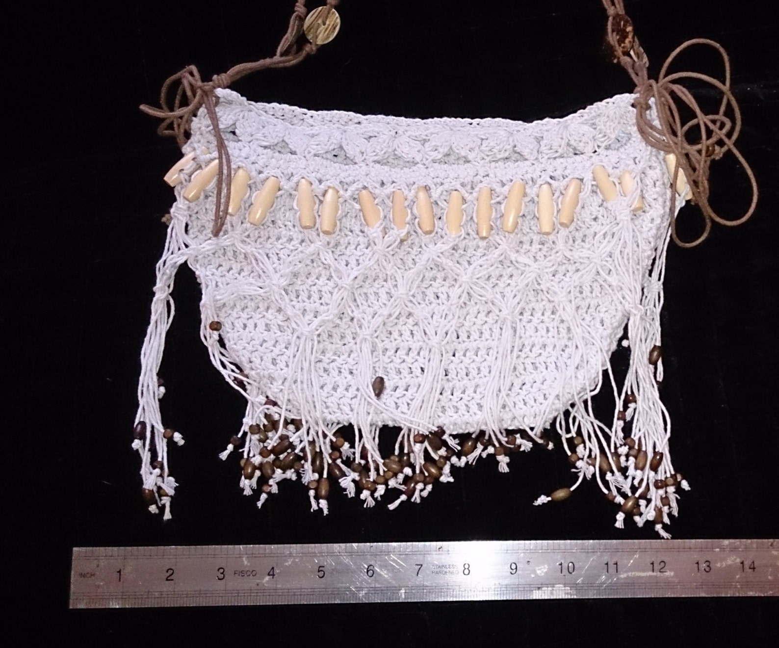 Elegant BOHO Hippy Style Crochet Bag - Etsy