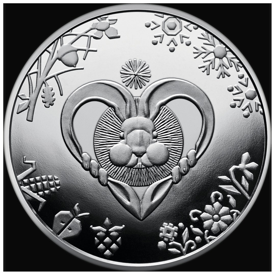 Commemorative Coin 5 UAH Year of the Cat (rabbit), Animal, Great Gift ...