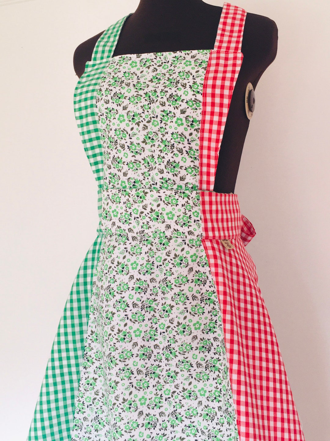 Mother’s Day Gift Retro Italian Flag Apron Tricoloure Flag Red White ...