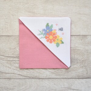 PDF Personalised Cross Stitch Corner Bookmark - Instant Download - Etsy