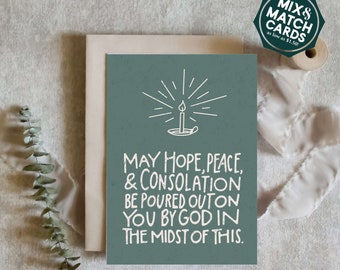 Consolation Card - Etsy