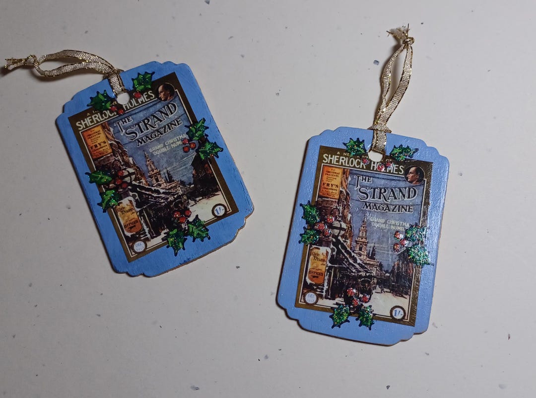 Sherlock Holmes Christmas Ornaments - Etsy