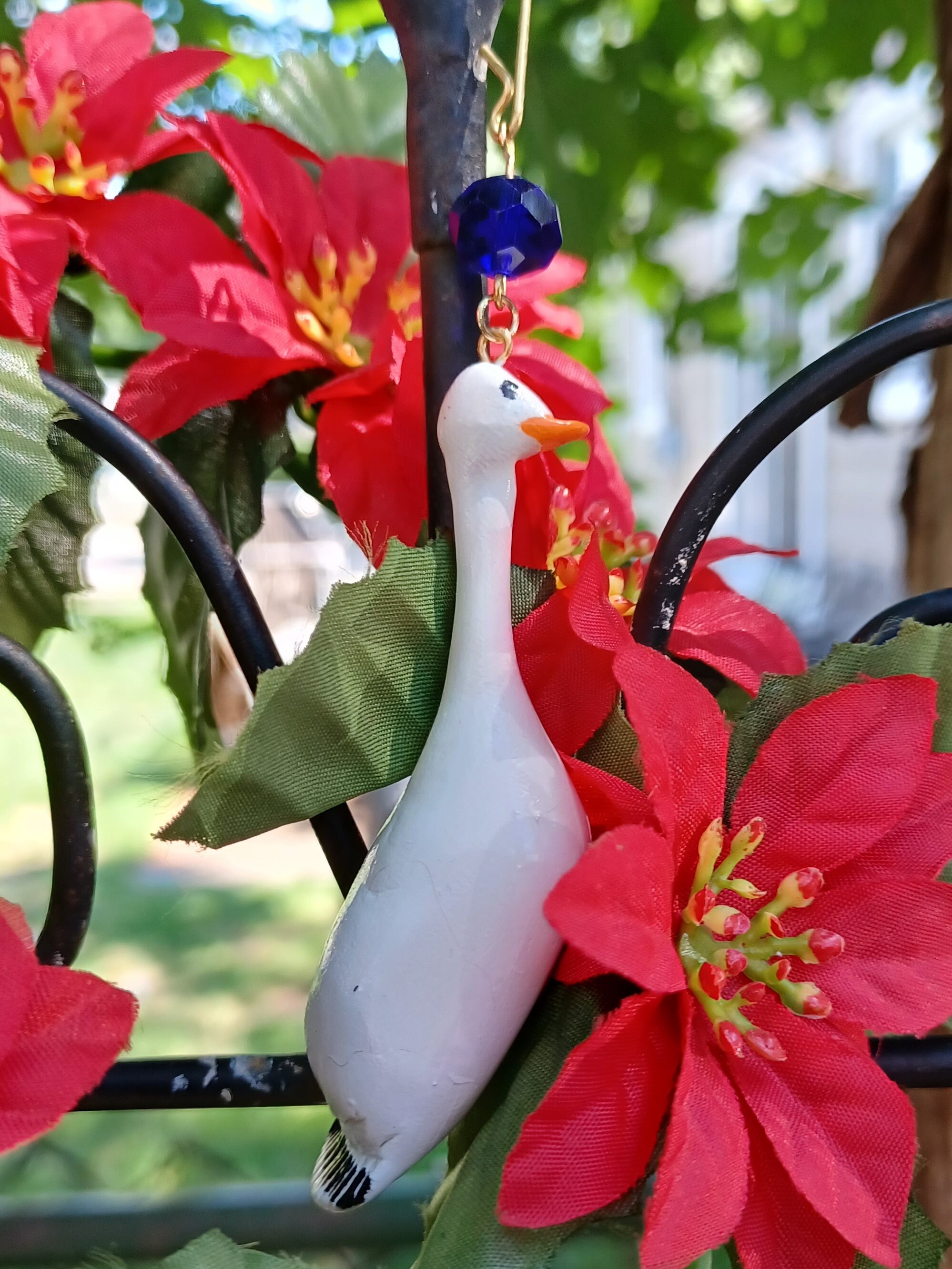 Sherlock Holmes -- Blue Carbuncle Goose Christmas Ornament - Etsy