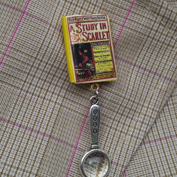 Sherlock Pin - Etsy