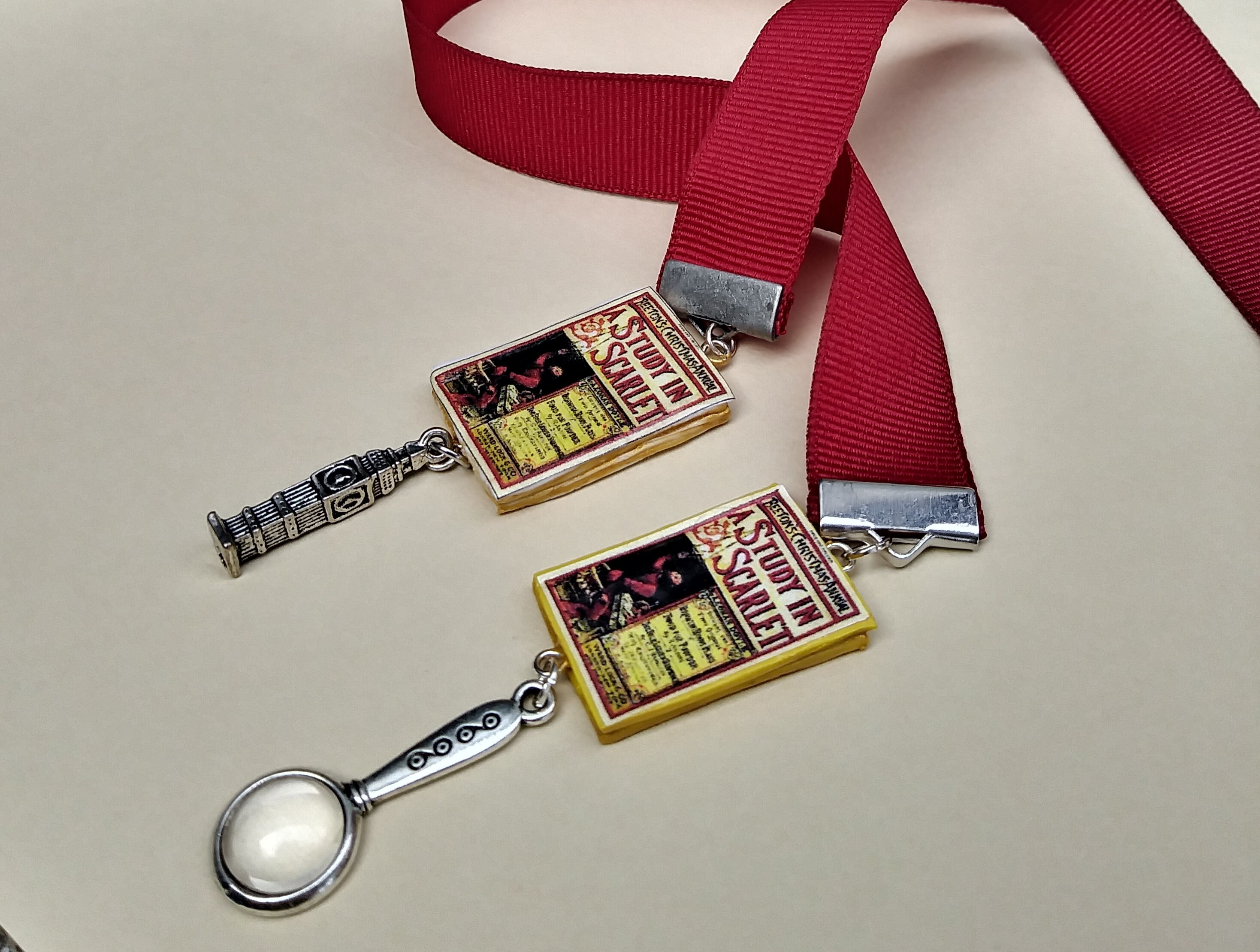 Sherlock Holmes Bookmark Study in Scarlet Beeton's Christmas Annual ...