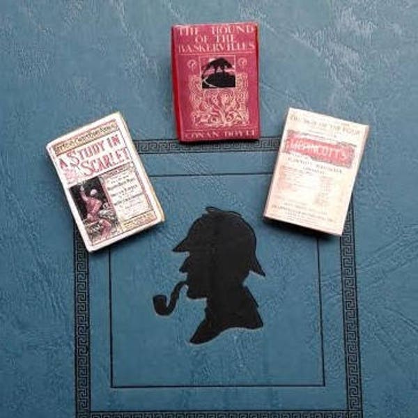 Sherlock Holmes Magnets set of 3 hound of the Baskervilles, a Study in ...