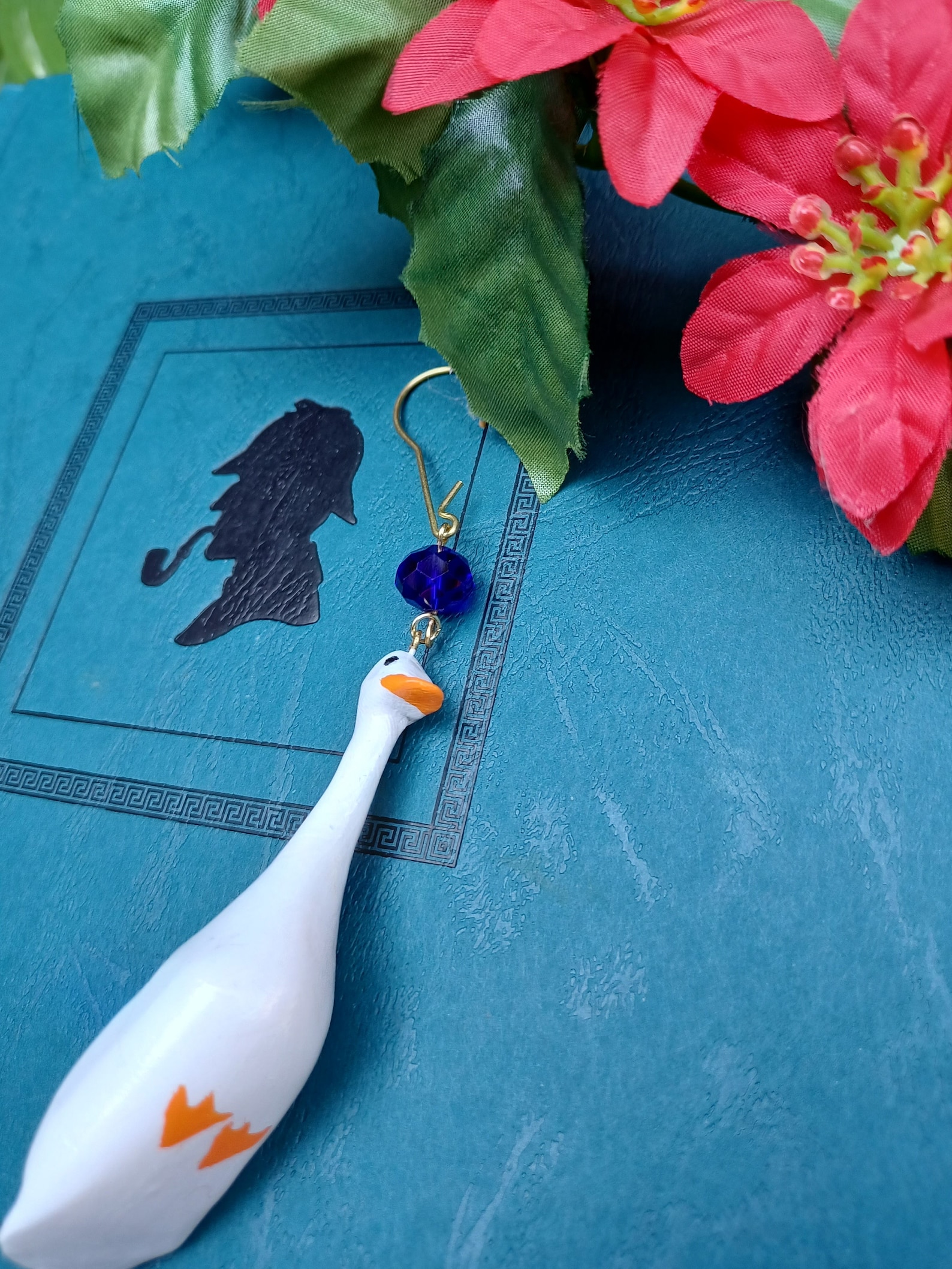 Sherlock Holmes -- Blue Carbuncle Goose Christmas Ornament - Etsy