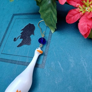 Sherlock Holmes -- Blue Carbuncle Goose Christmas Ornament - Etsy