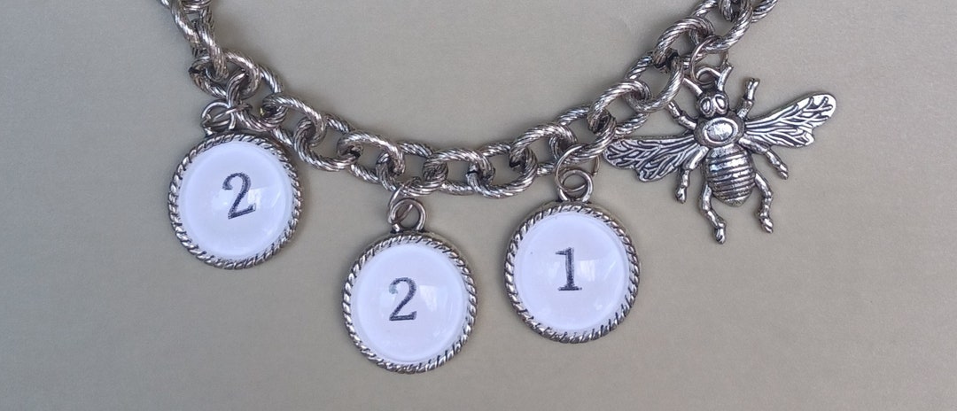 Sherlock Holmes 221 B (bee) Pendant Necklace - Etsy