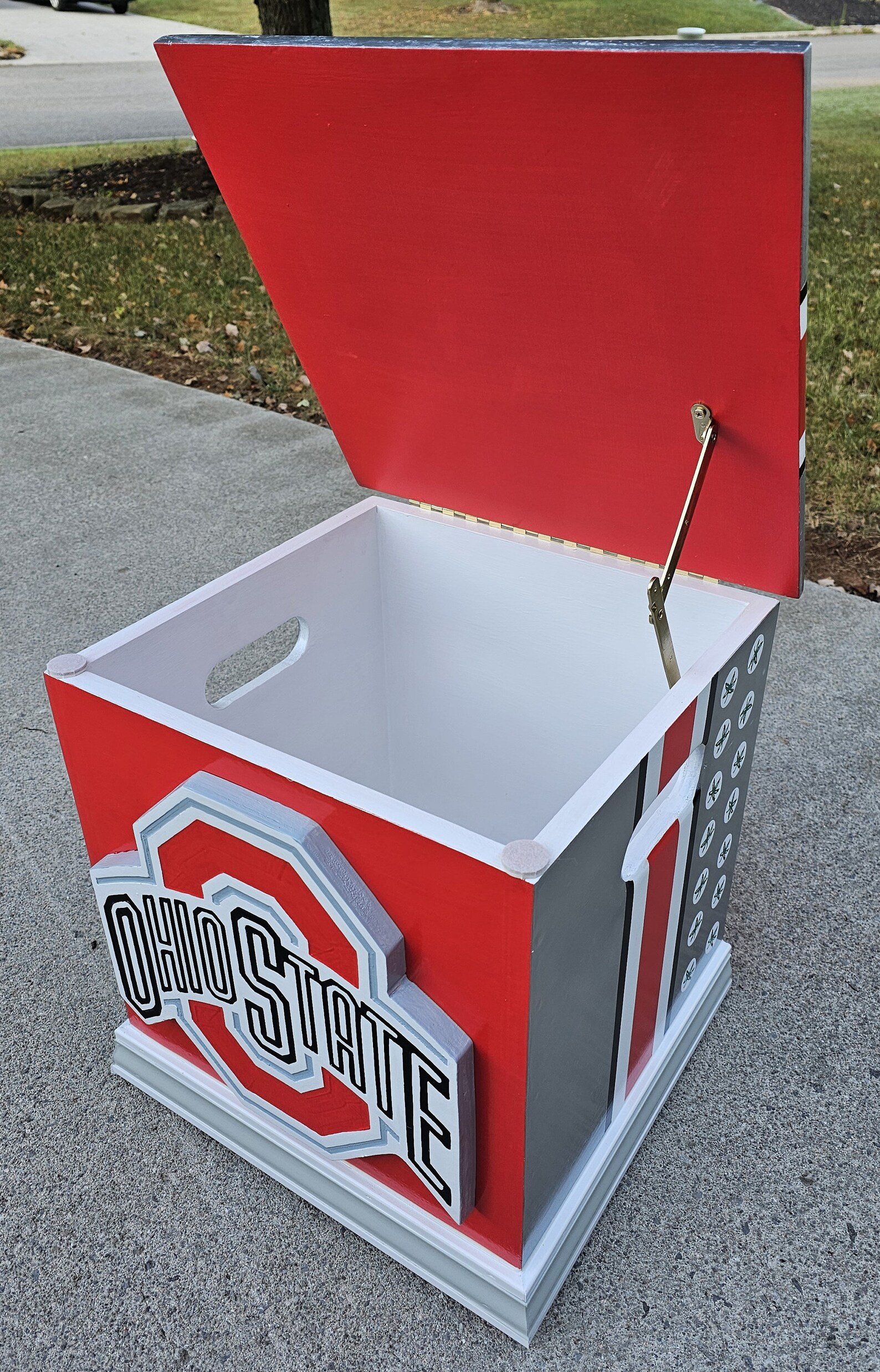 Buckeyes inspired Fancave Storage Box - Etsy