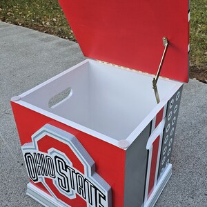 Buckeyes inspired Fancave Storage Box - Etsy
