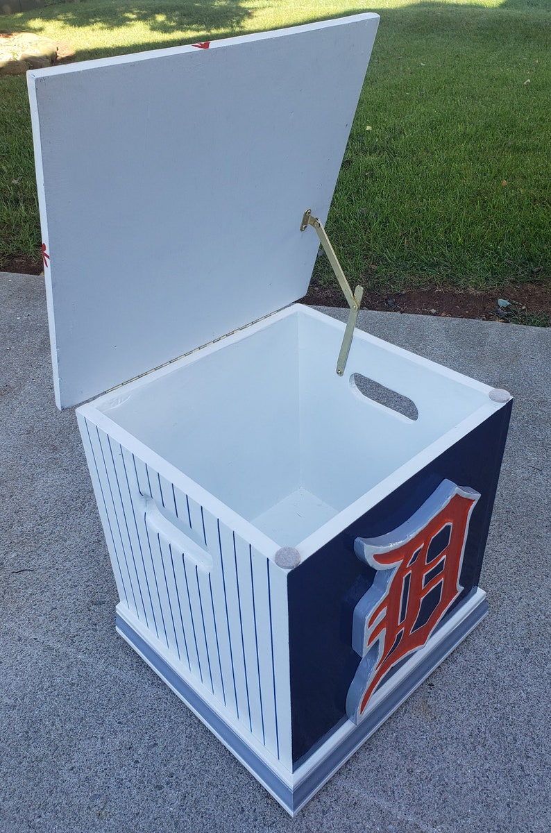 Detroit Tigers inspired Small Fancave Storage Box - Etsy