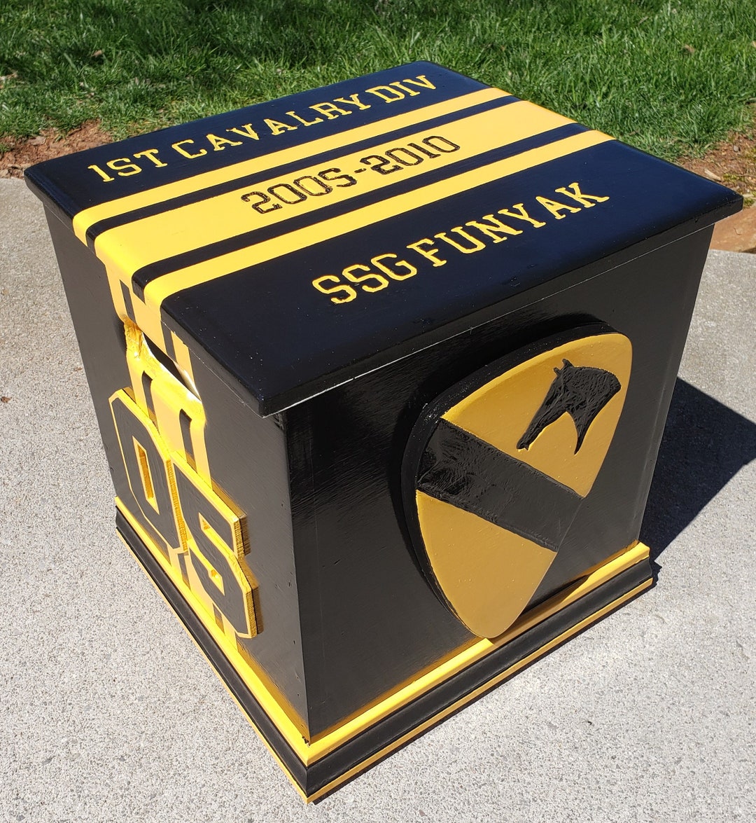U.S. Cavalry Storage Box Cruise Box Footlocker - Etsy