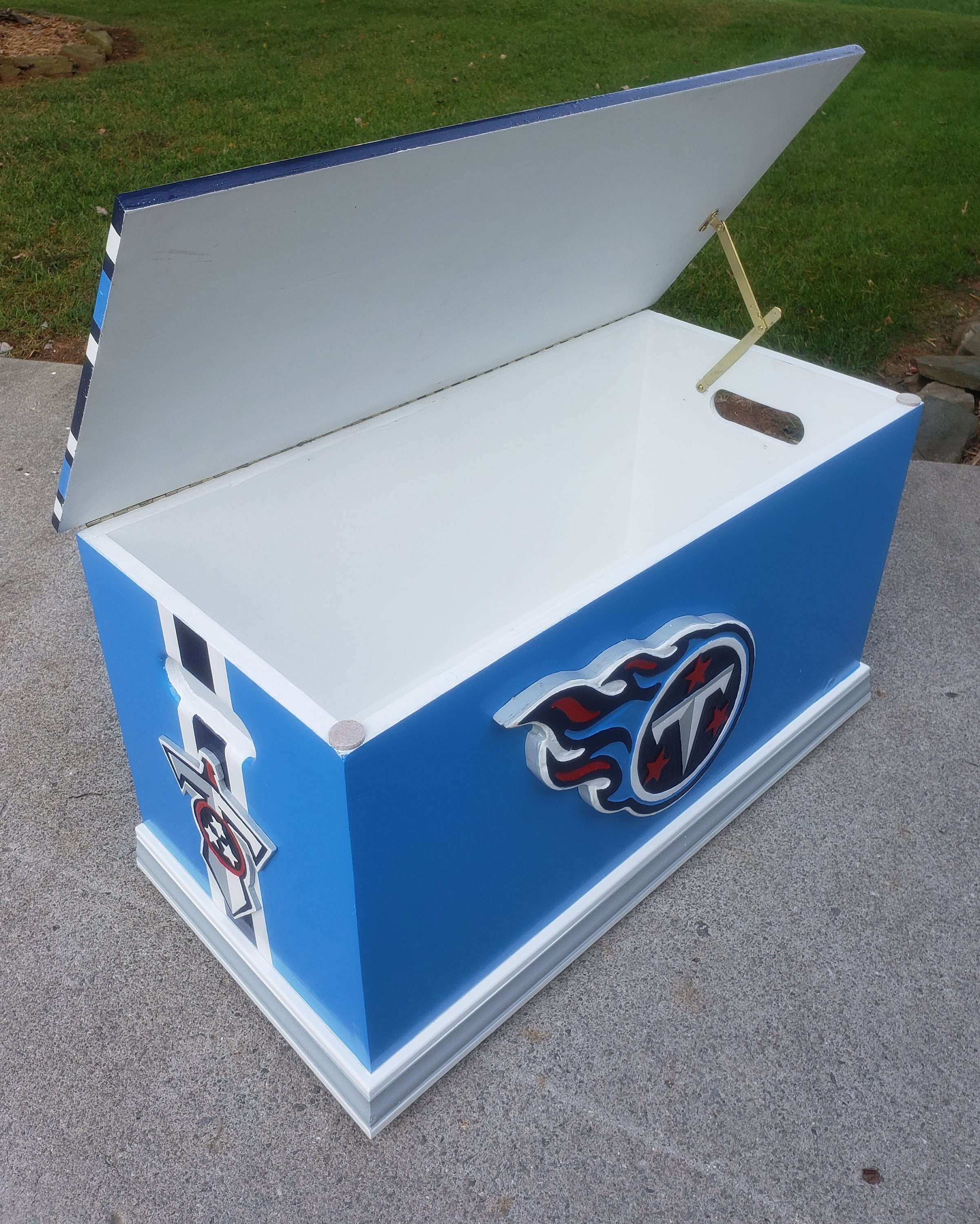 Tennessee Titans Inspired Storage Box Titans Storage - Etsy