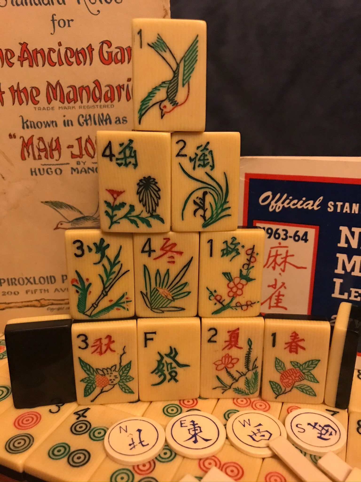 Ivory Mahjong Tiles for sale | Only 3 left at -75%