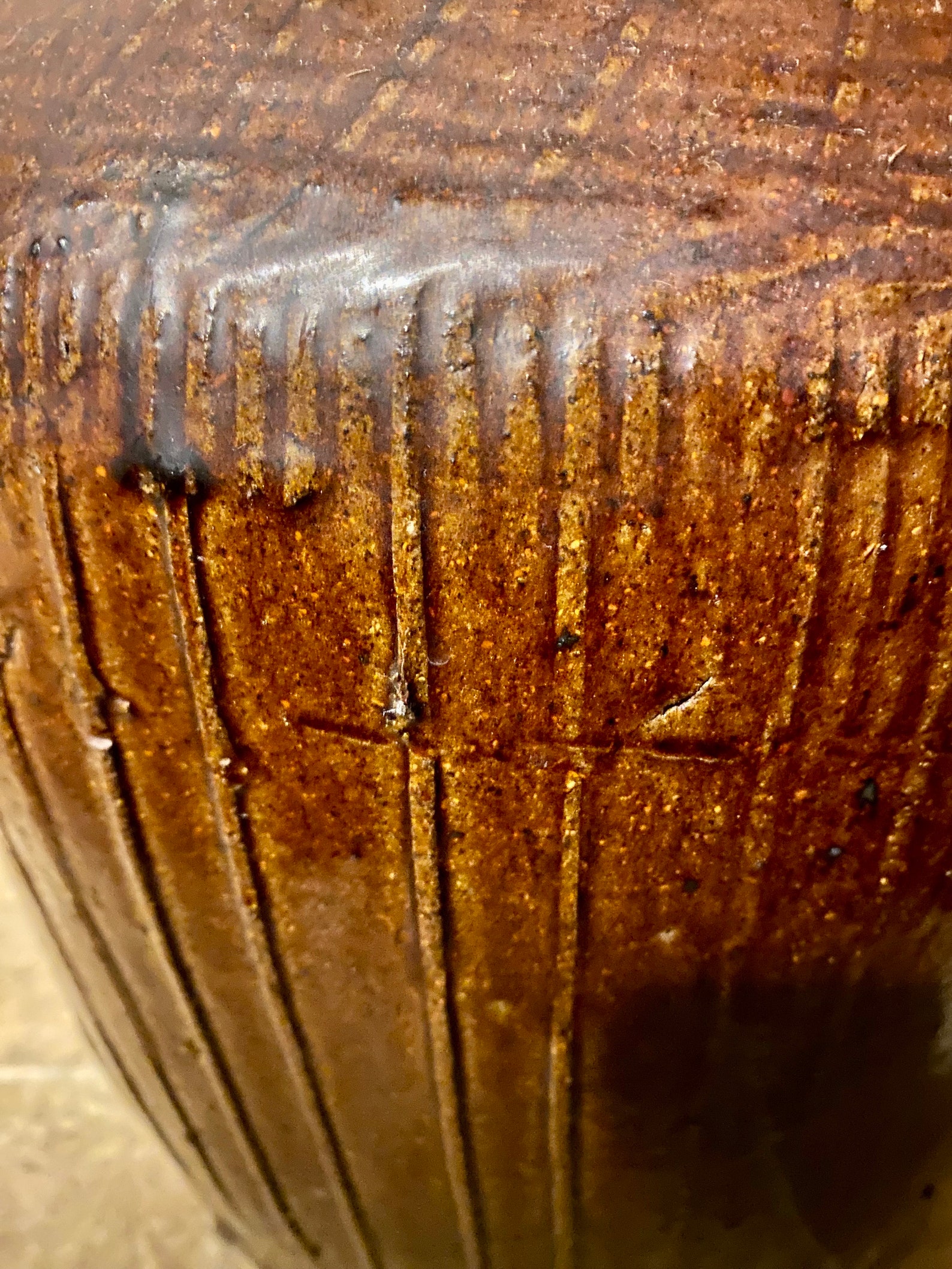 Large Chinese Brown Glazed Pottery Storage Jar 12” - Etsy