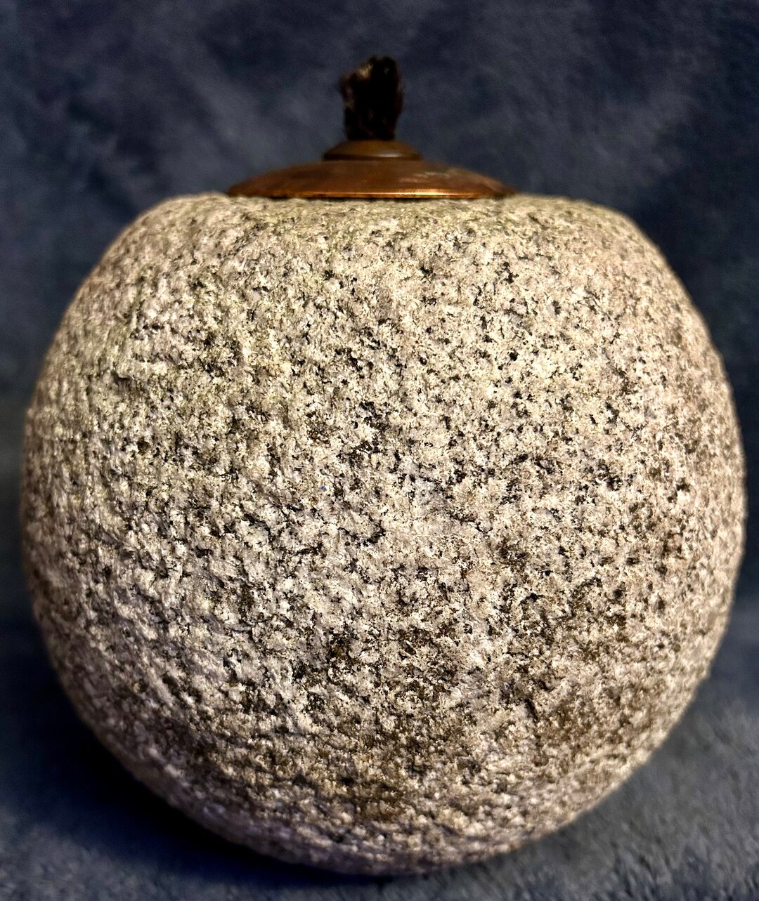 Vintage Unpolished Granite Stone Hand Carved Oil Lamp 6.25” 15 Lbs - Etsy