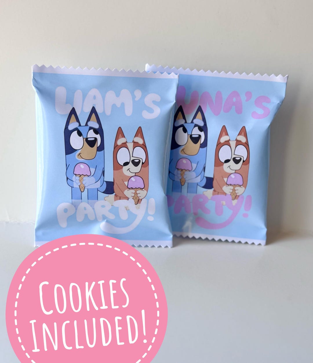 Party Favors, Bluey Themed Party Favors, Bluey Birthday, Bluey, Oh ...