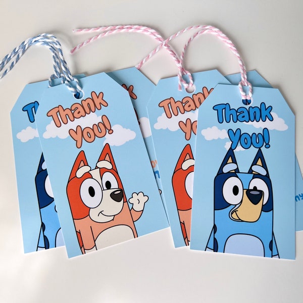 Bluey Party Favor - Etsy
