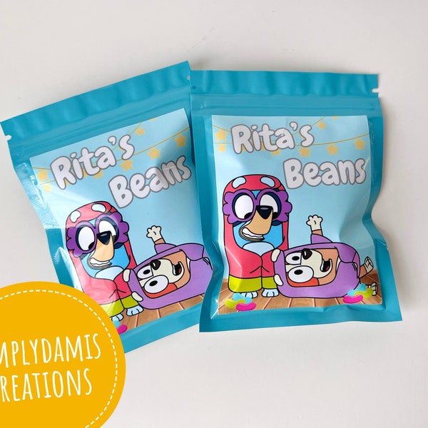 Ritas Beans Bluey Card - Etsy