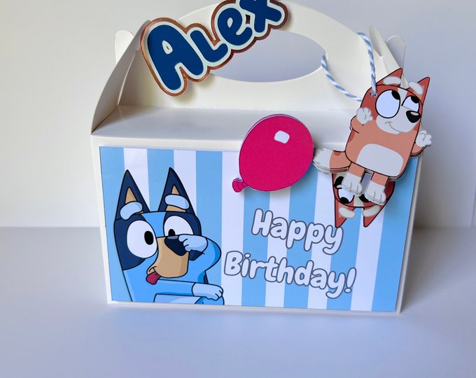 Party Favors, Bluey Themed Party Favors, Bluey Birthday, Bluey Gable ...