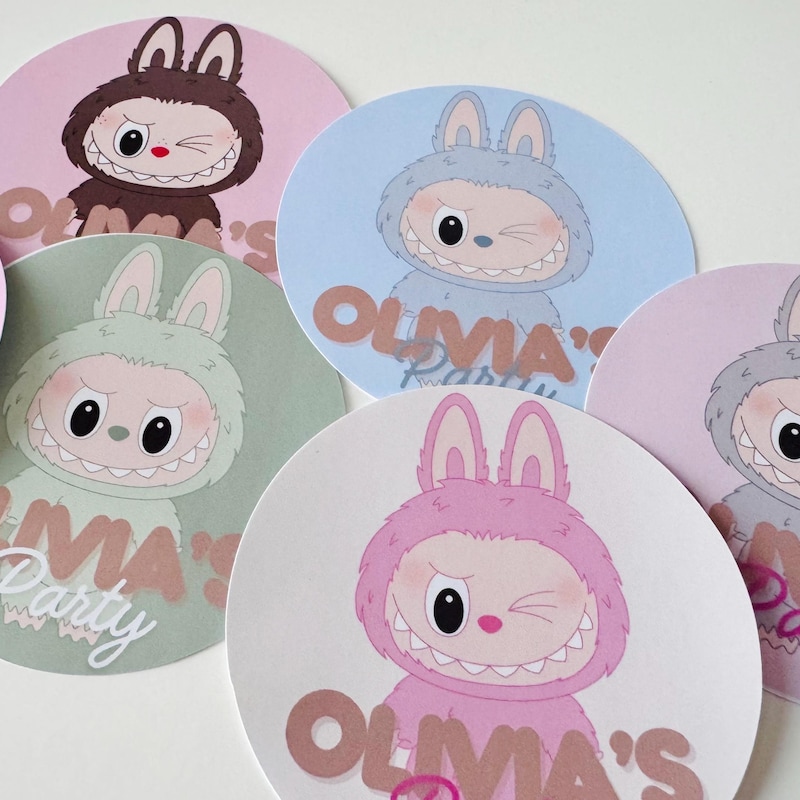 Labubu Name Tag - Etsy