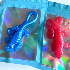 Sticky Gecko Party Favors, Sticky Gecko Bluey Birthday, Blue Party ...