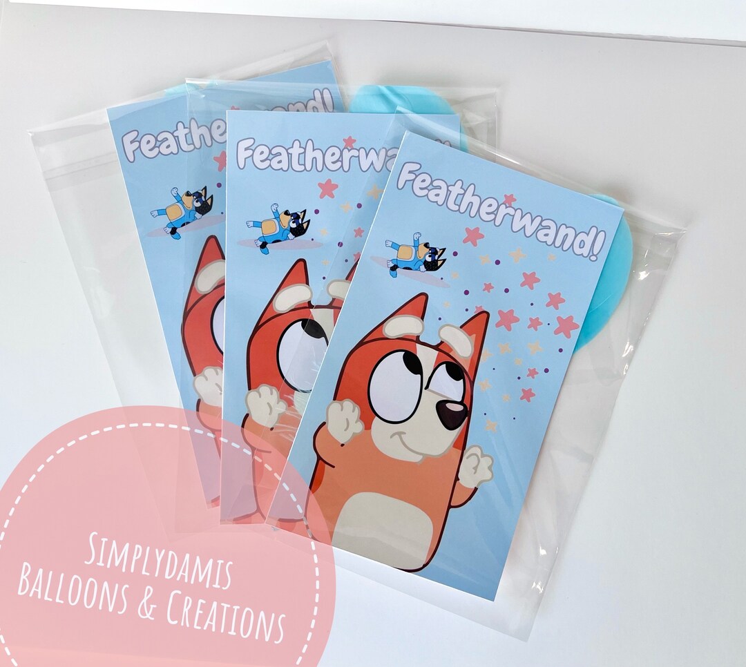 Party favors, Bluey themed party favors, Bluey Birthday, Bluey ...
