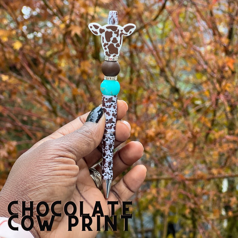 Western Cow Print Pens| Cow Pen | Cowhide Design | Cow Lover Pen | Cute ...