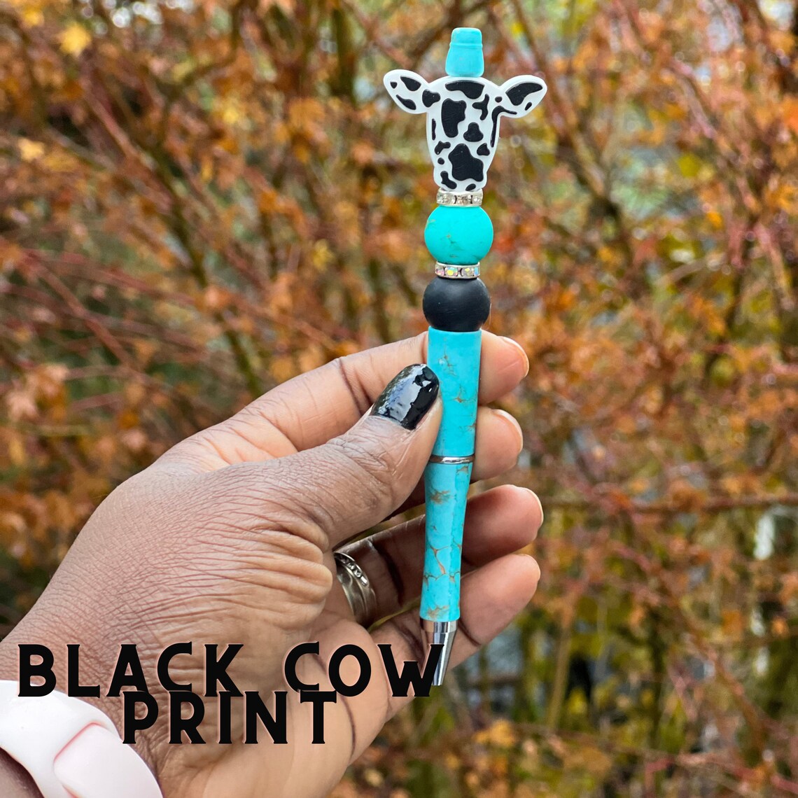Western Cow Print Pens Cow Pen Cowhide Design Cow Lover - Etsy