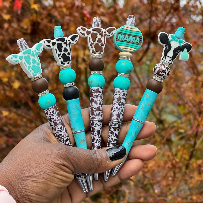 Western Cow Print Pens| Cow Pen | Cowhide Design | Cow Lover Pen | Cute ...