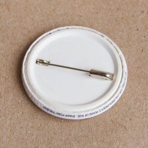 Vintage 'beryl the Peril' Tin Button Badge / 80's Beezer Topper the ...