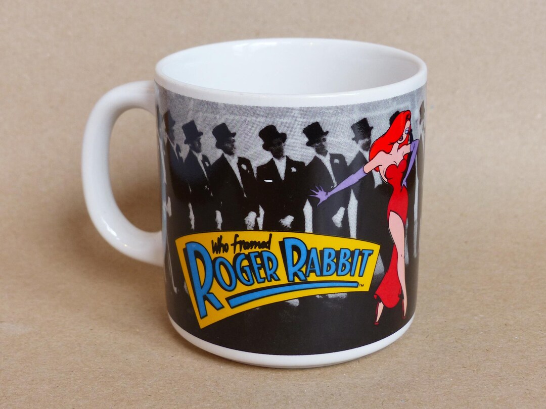 Vintage Who Framed Roger Rabbit Mug / ©1987 Disney/amblin - Made in ...