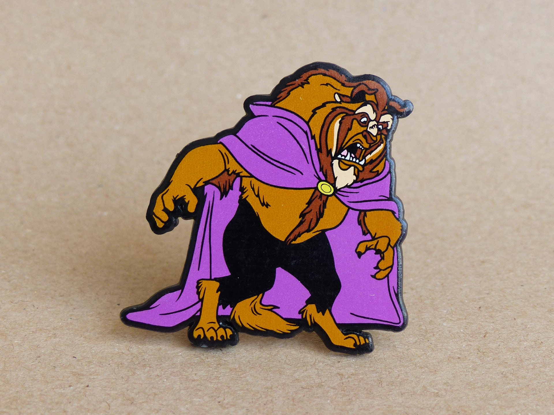 Beauty and the Beast Plastic Badges Vintage 90's Disney - Etsy