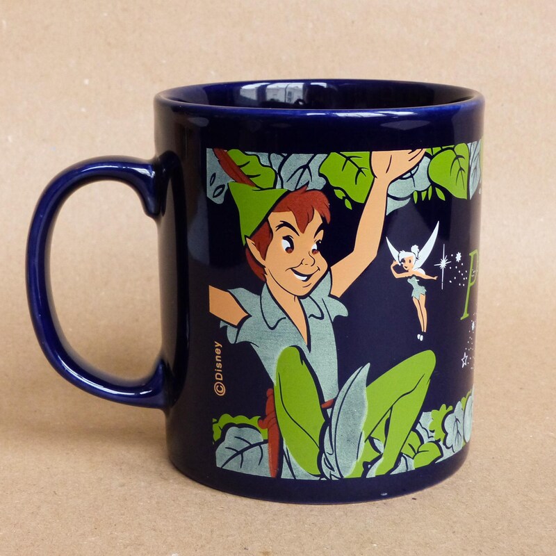 Peter Pan Mug - Etsy