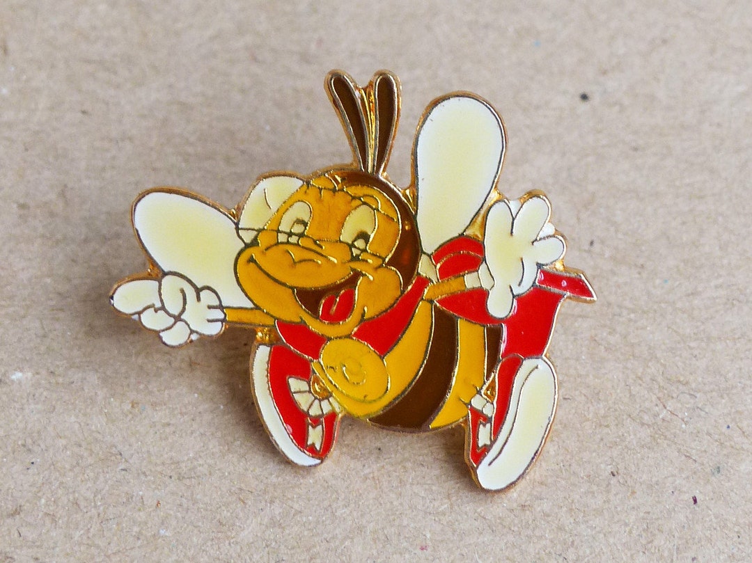 Honey Nut Loops Cereal Vintage Pin Badge / 1991 Kellogg's 'loopy Bee ...