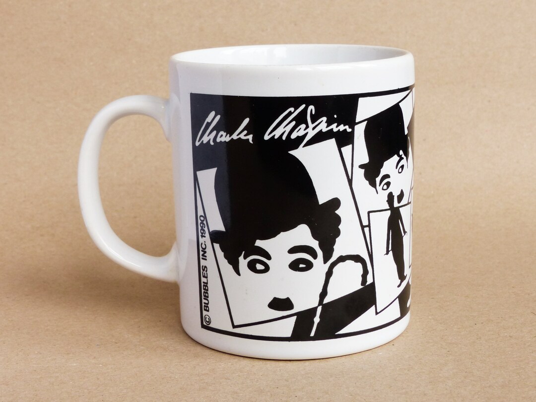 Vintage Charlie Chaplin Mug / KILNCRAFT Made in England / Classic ...