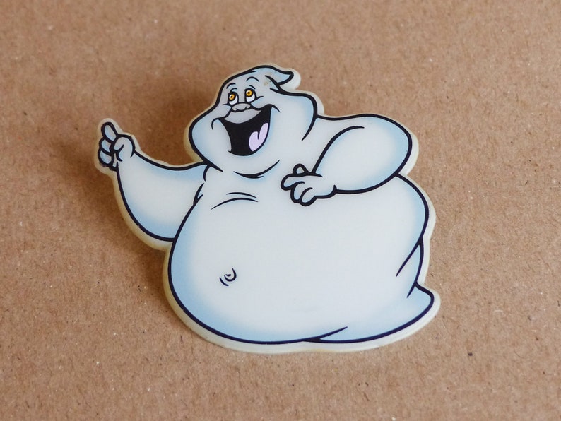 Casper the Friendly Ghost Plastic Badges Glow in the Dark 1995 Disney ...
