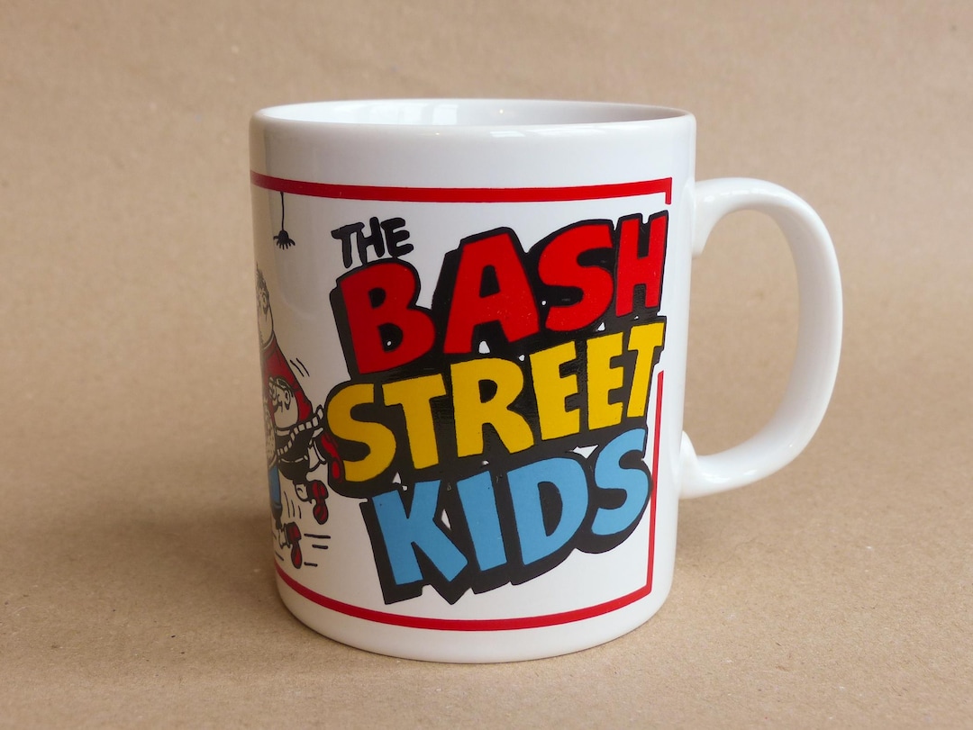 Vintage 1991 Bash Street Kids Mug – Classic British Comic Book - Etsy