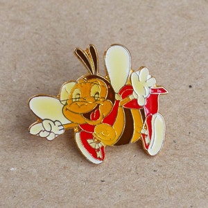 Honey Nut Loops Cereal Vintage Pin Badge / 1991 Kellogg's 'loopy Bee ...