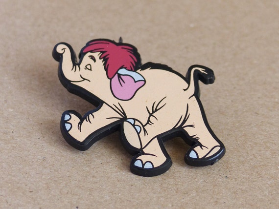 The Jungle Book Plastic Badge Hathi Jr Elephant V Gem