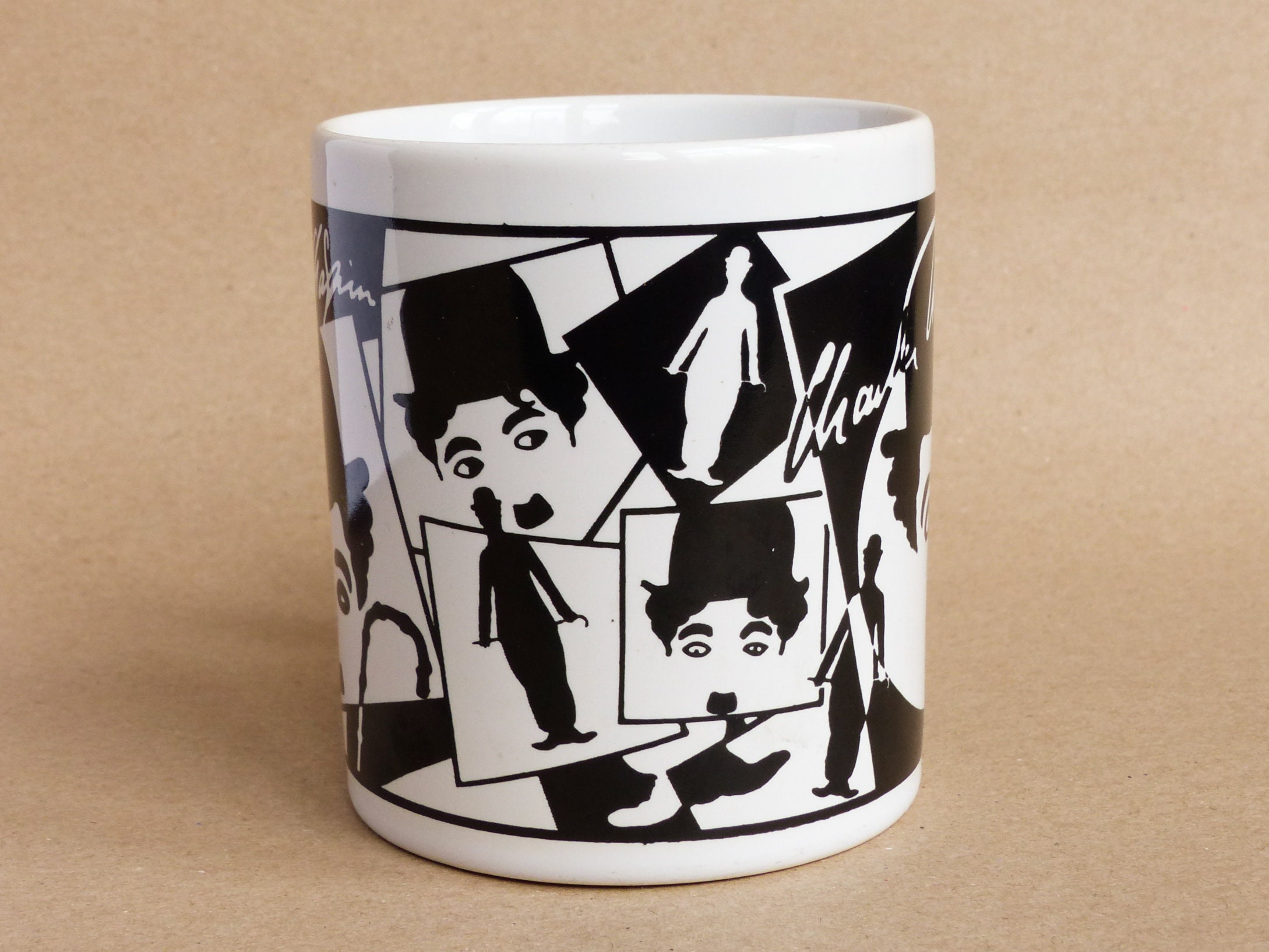 Vintage Charlie Chaplin Mug / KILNCRAFT Made in England / Classic ...