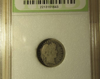 Barber Dime - Etsy