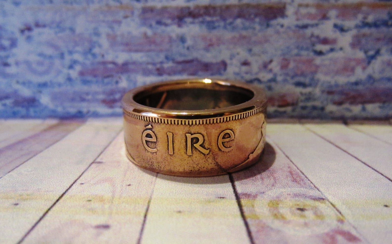 Ireland Coin Ring Made From an Irish Coin-size 6 Thru 13 With - Etsy