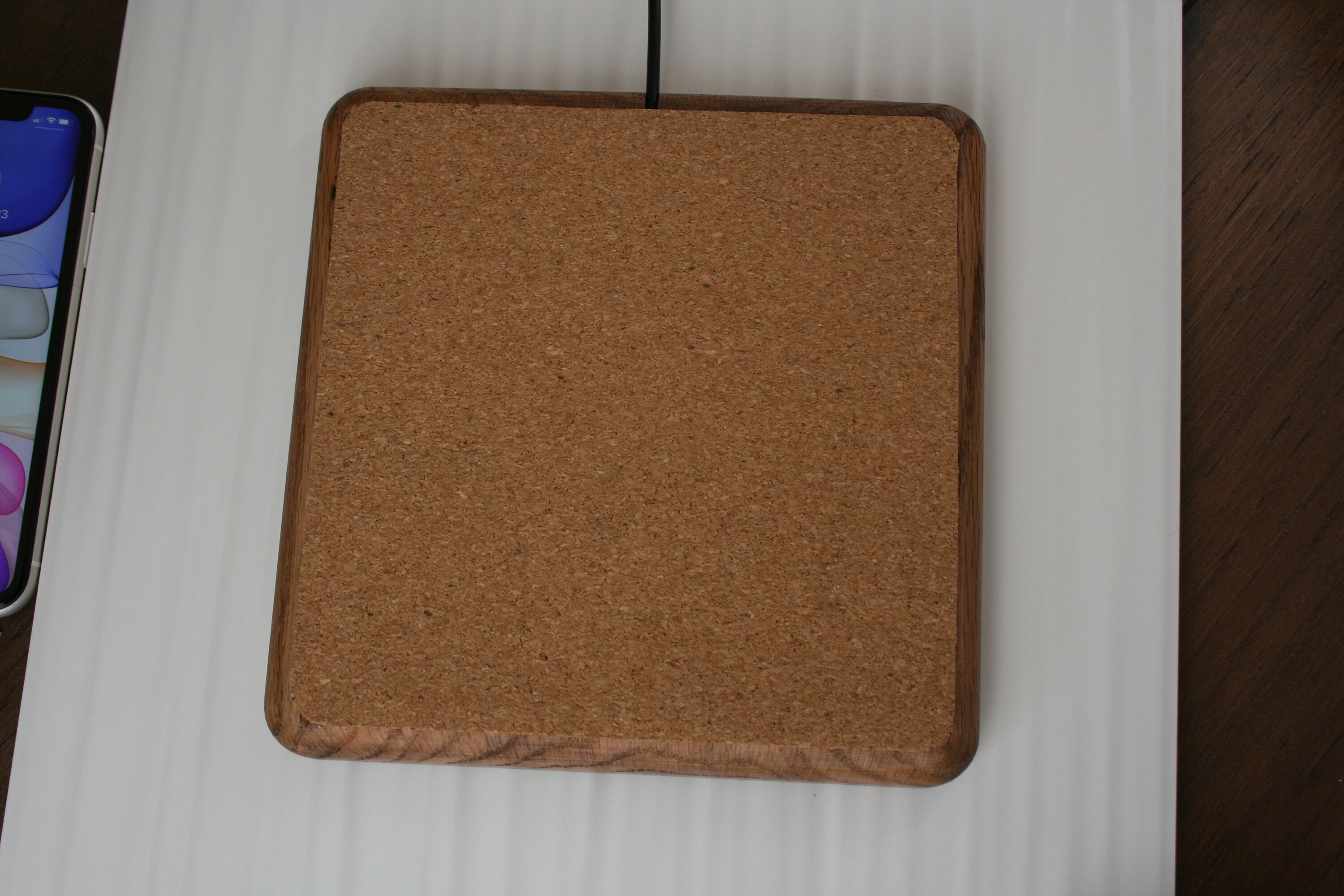 Oak Wireless Charging Tray - Etsy