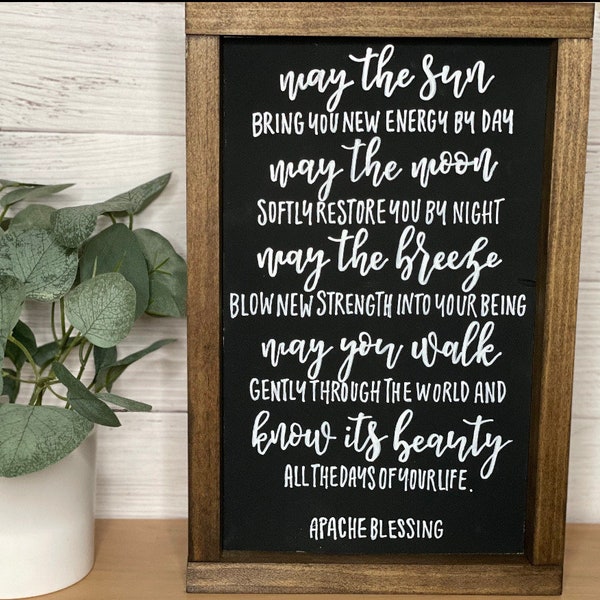 Apache Blessing - Etsy