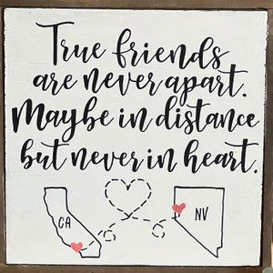 Moving Away Gift | Best Friend Moving | Long Distance Friendship Gift ...