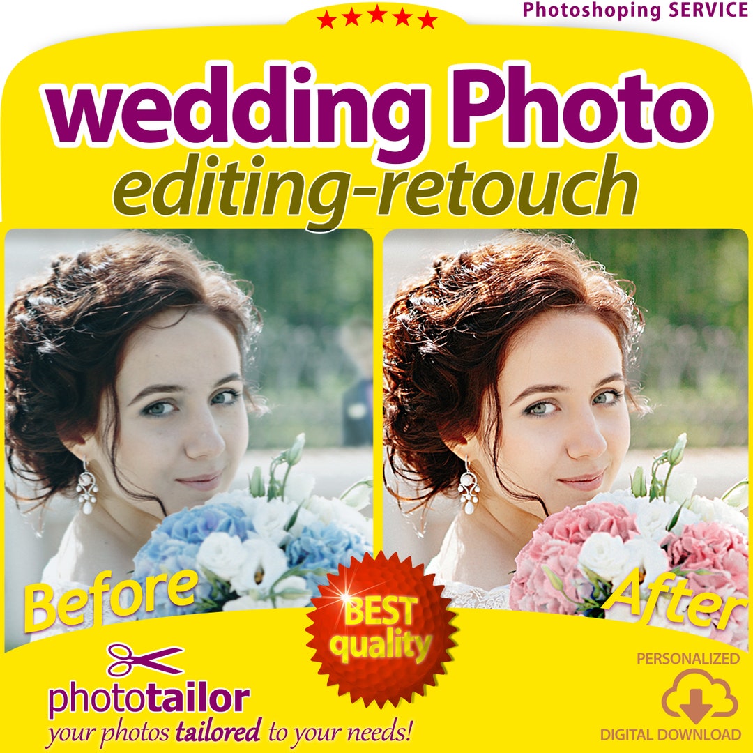 Wedding Photo Editing, Photo Editing , Retouching Pictures of Your ...